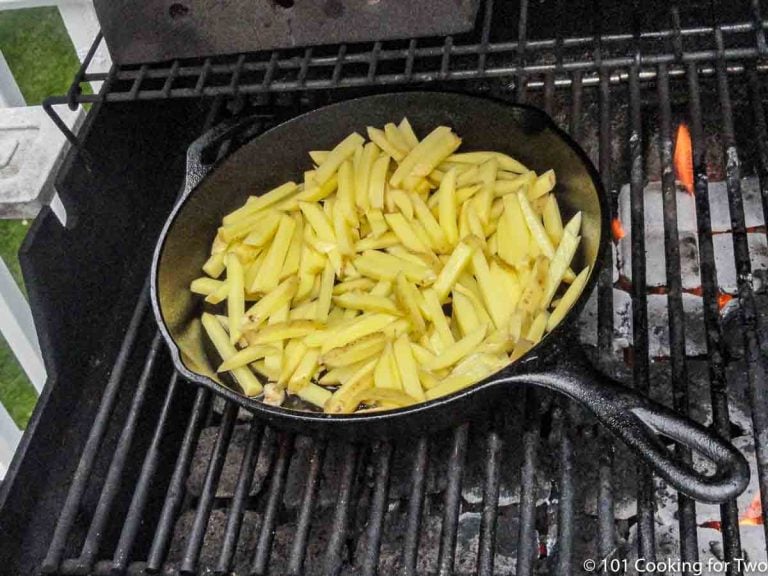 Grilled French Fries - 101 Cooking For Two