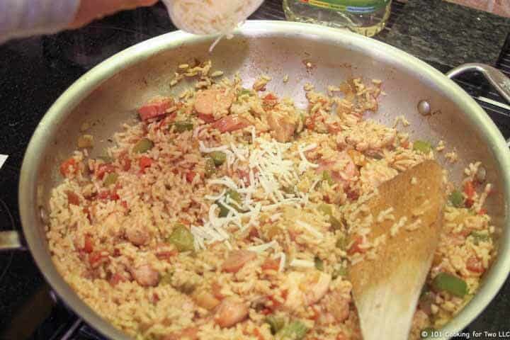 30 Minute Cheesy Jambalaya | 101 Cooking For Two