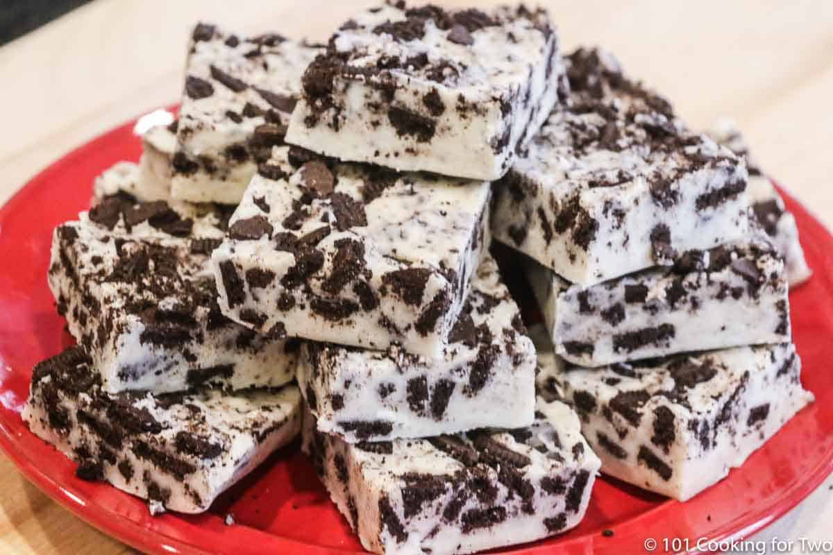 Easy Oreo Fudge - 101 Cooking For Two