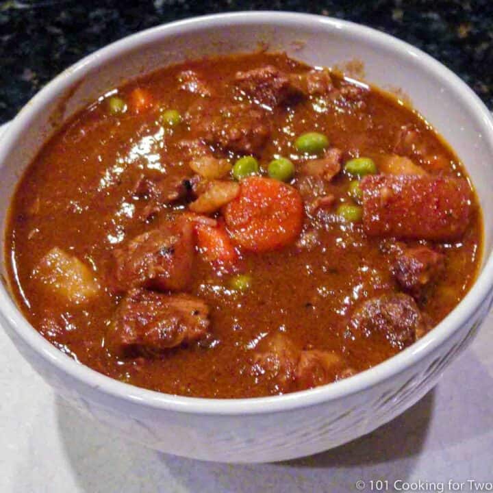 Small Crock Pot Beef Stew - 101 Cooking For Two
