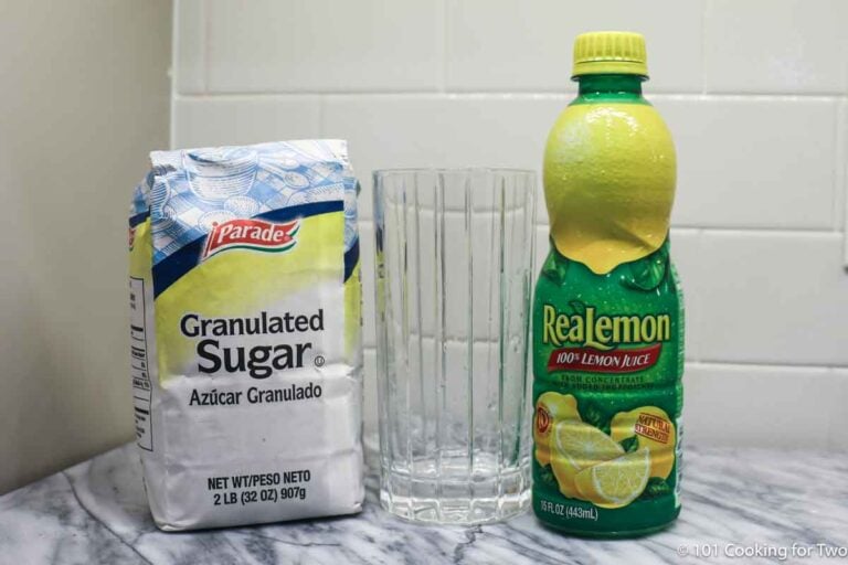 Single Serving Lemonade Recipe - 101 Cooking For Two