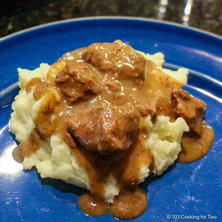 Beef Tips and Gravy - 101 Cooking For Two