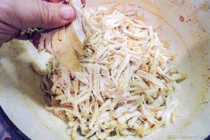 Freezer Burnt Chicken Rescue—Shredded Mexican - 101 Cooking For Two