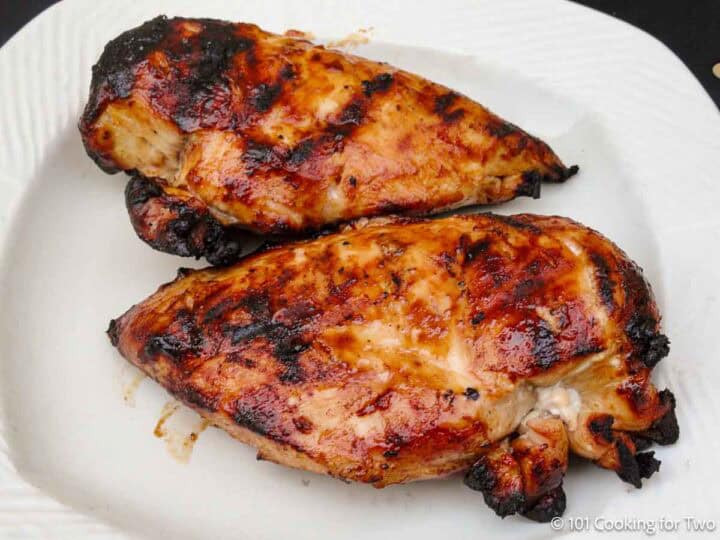 Grilled Bbq Boneless Chicken Breasts Juicy Easy On Gas Grill 101