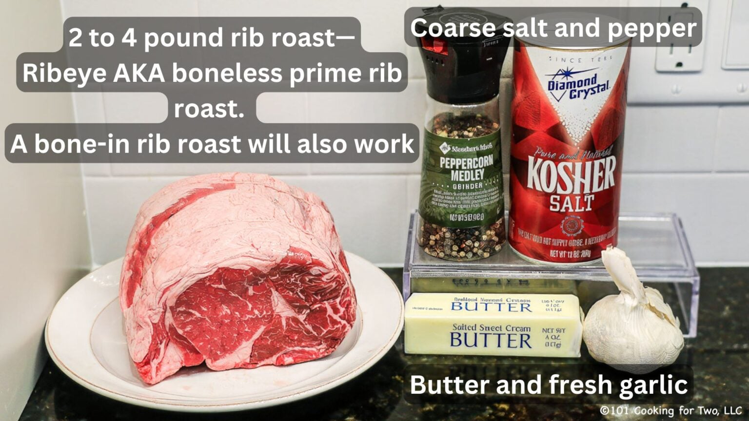 Small Boneless Prime Rib (Ribeye) Roast – Juicy Easy Recipe - 101 ...